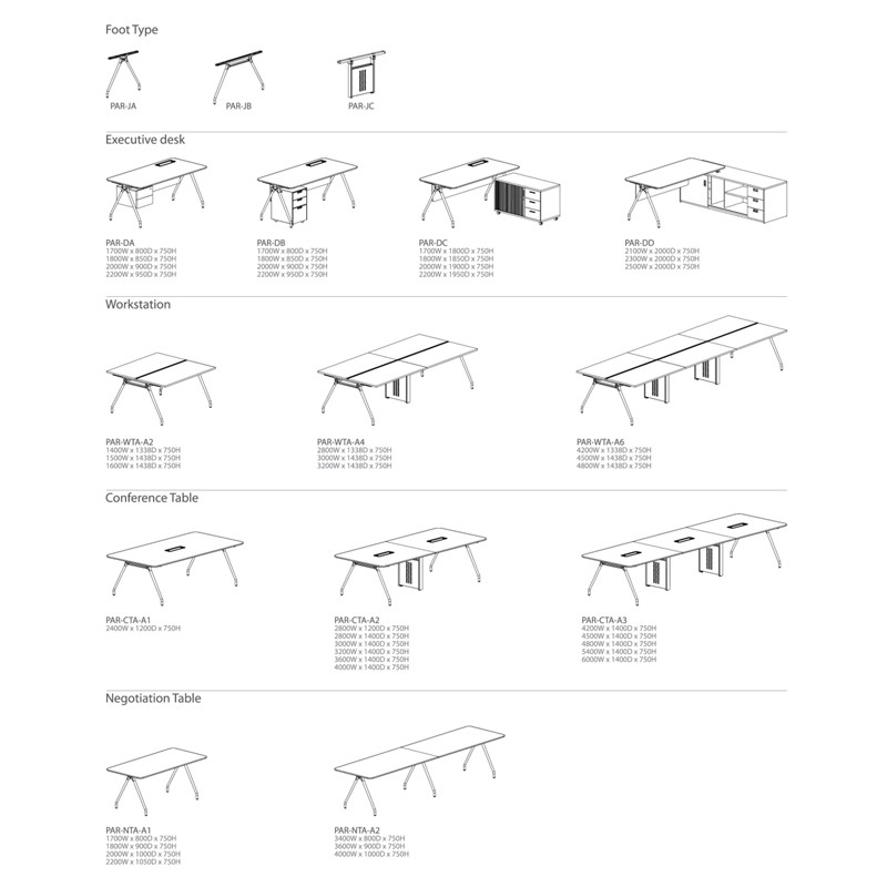 Parker Conference Table | Conference Tables | Arcedior