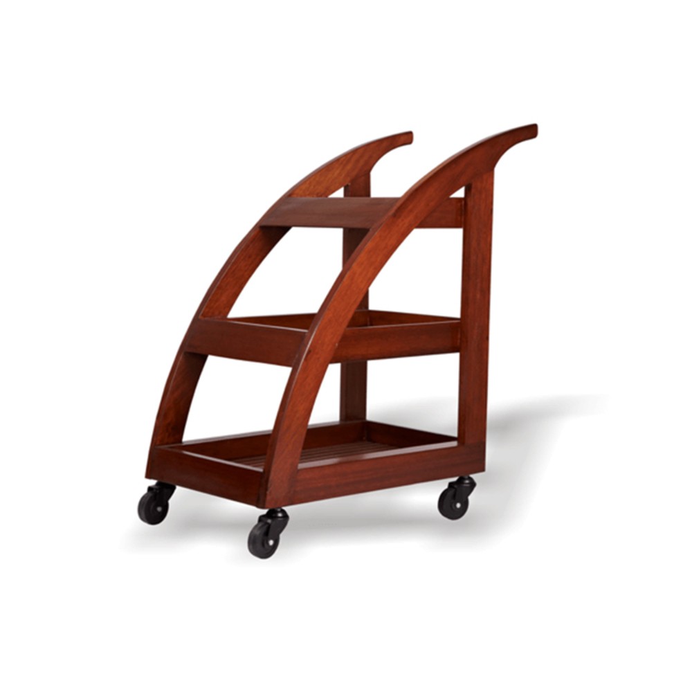 Dhanur Wooden Spa Trolley | Trolley | Arcedior