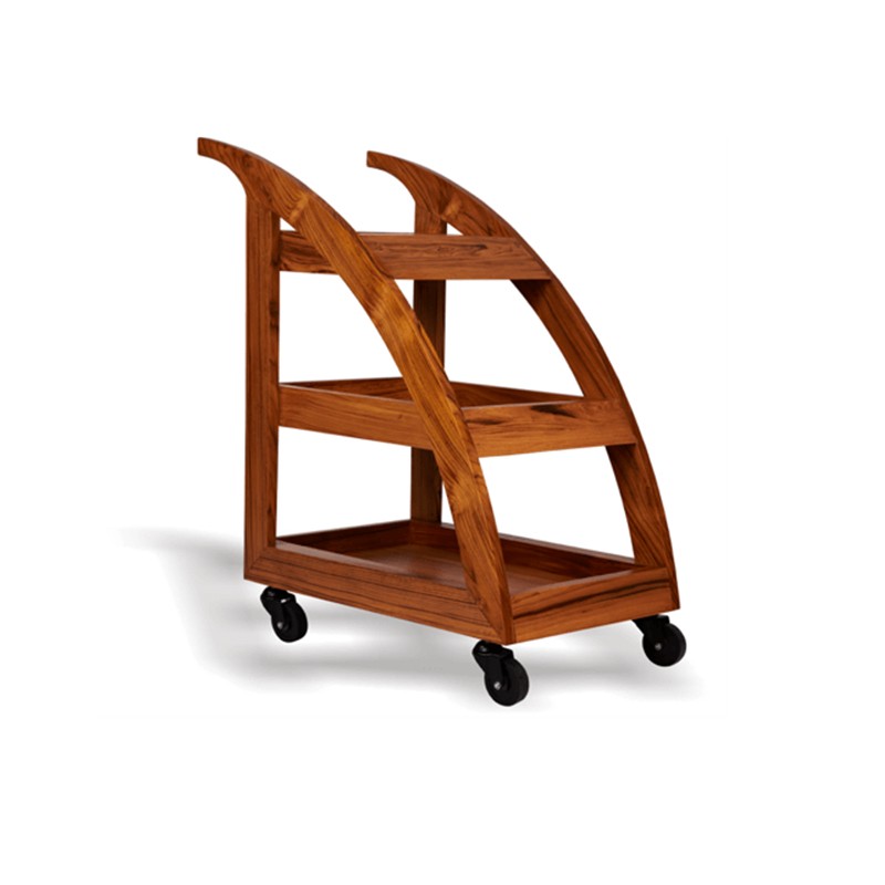 Dhanur Wooden Spa Trolley | Trolley | Arcedior