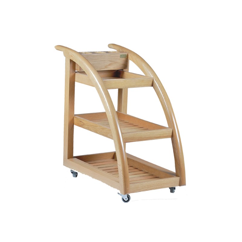Naino Wooden Spa Trolley | Trolley | Arcedior