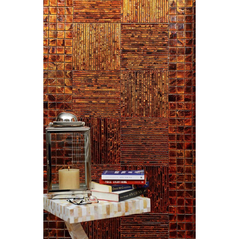MuranoStone Classic Series Burnt Orange | Wall Cladding | Arcedior