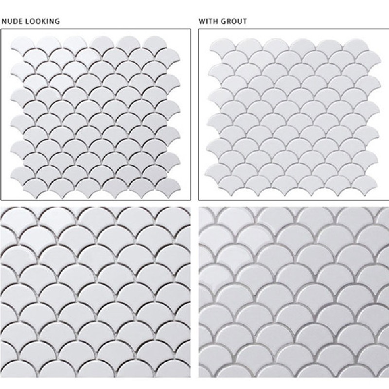 Fan Shape CZG235ML | Mosaic | Arcedior
