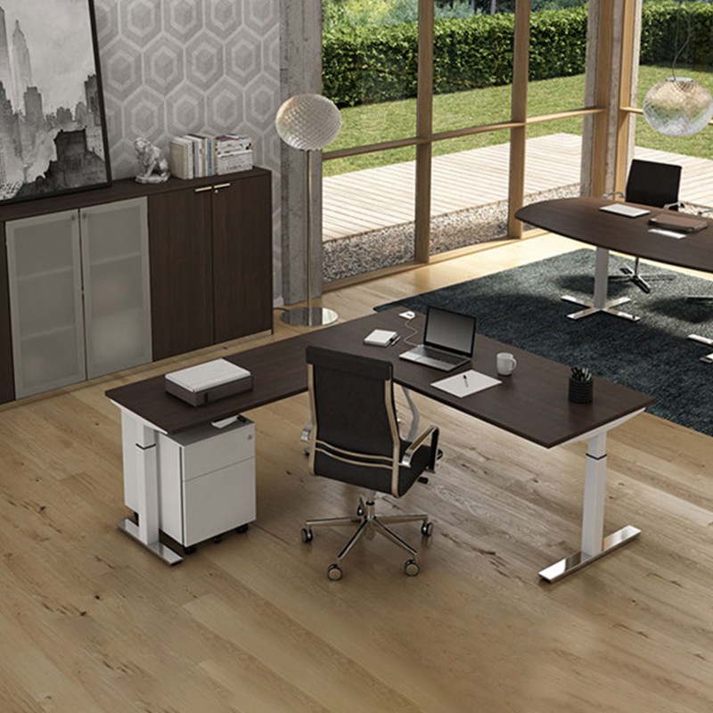 Winglet L-Shaped Office Desk | Executive Desks | Arcedior