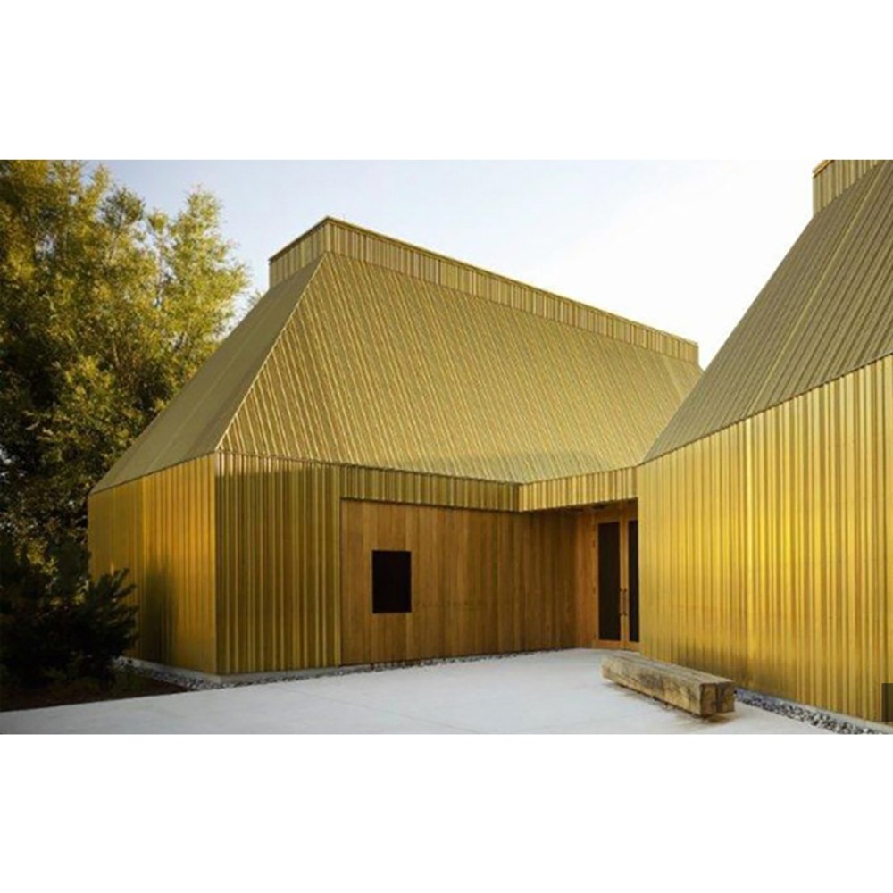 Brass Gold Cladding Solutions | Wall Cladding | Arcedior