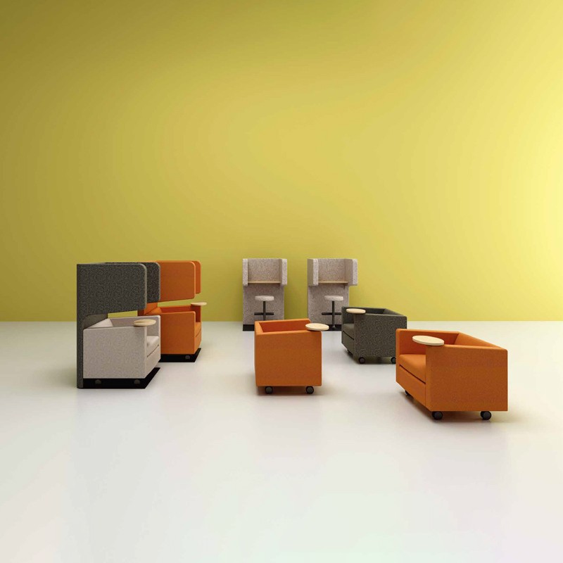 Multi Office Collection Seating Area Furniture Set | Lounge Chairs | Arcedior