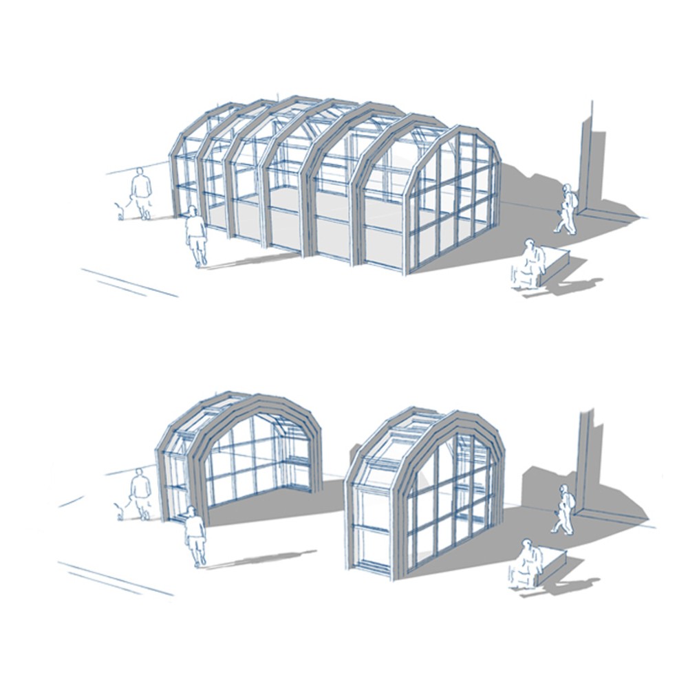 Free Standing Retractable Structures | Arcedior