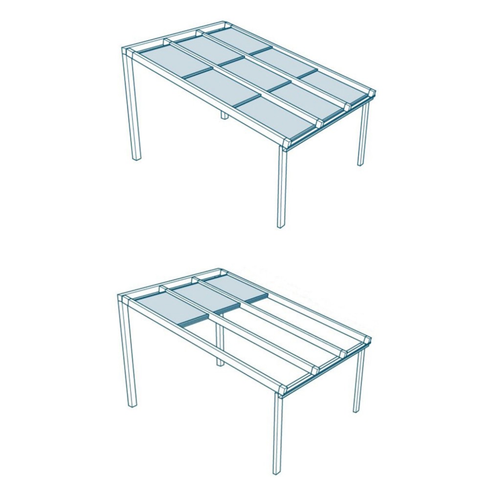 Sola Glide Inclined Retractable Skylight | Arcedior
