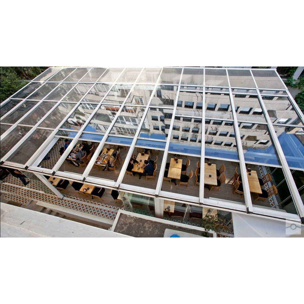 Sola Glide Inclined Retractable Skylight | Arcedior