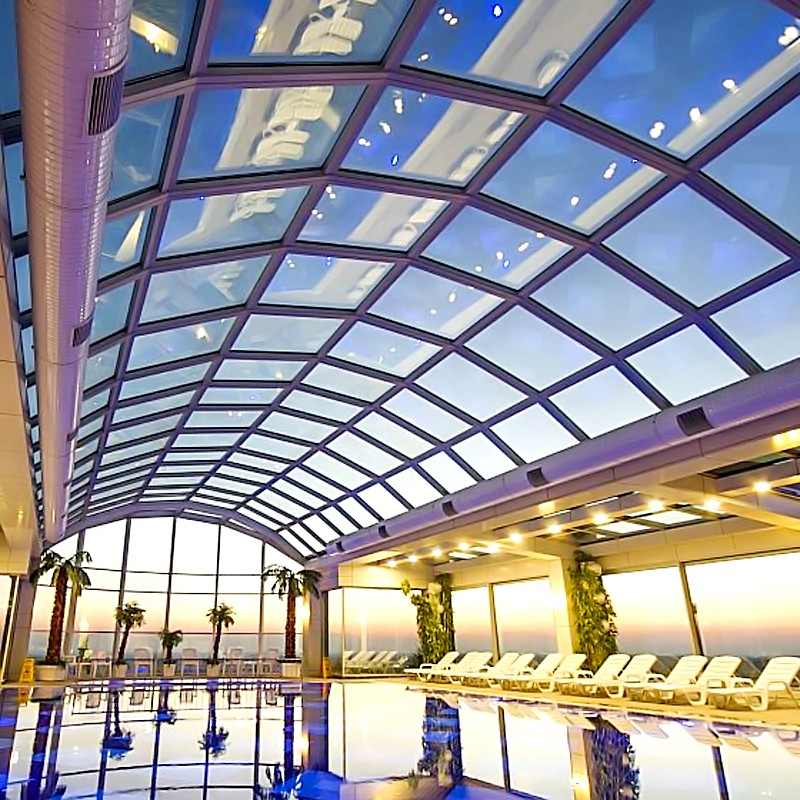 Sola Glide Inclined Retractable Skylight | Arcedior