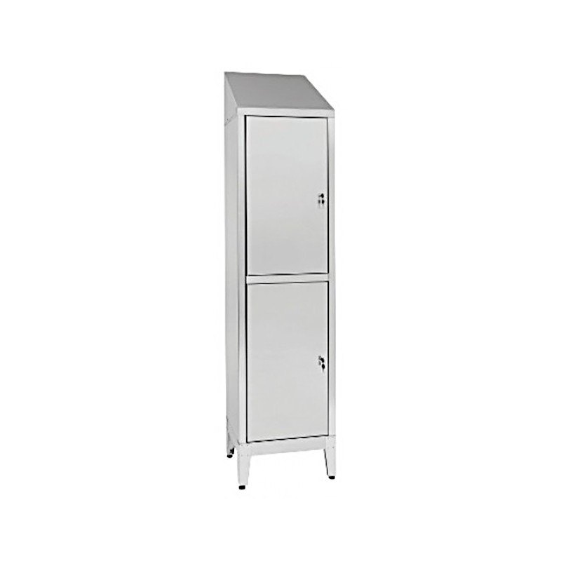 Locker Room Cabinet In Stainless Steel AISI 430 to 4 seats 4 doors with ...