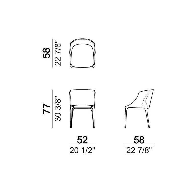 Goldie | Dining Chairs | Arcedior