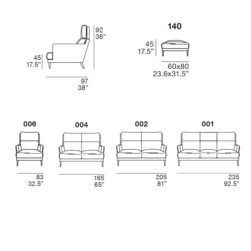 Dodo Sofa | Sofas | Arcedior
