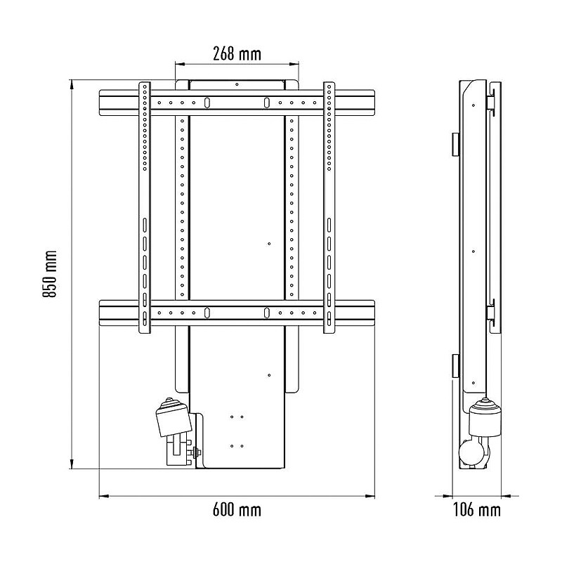 Tvc 3 Tv Lift | Hardware | Arcedior
