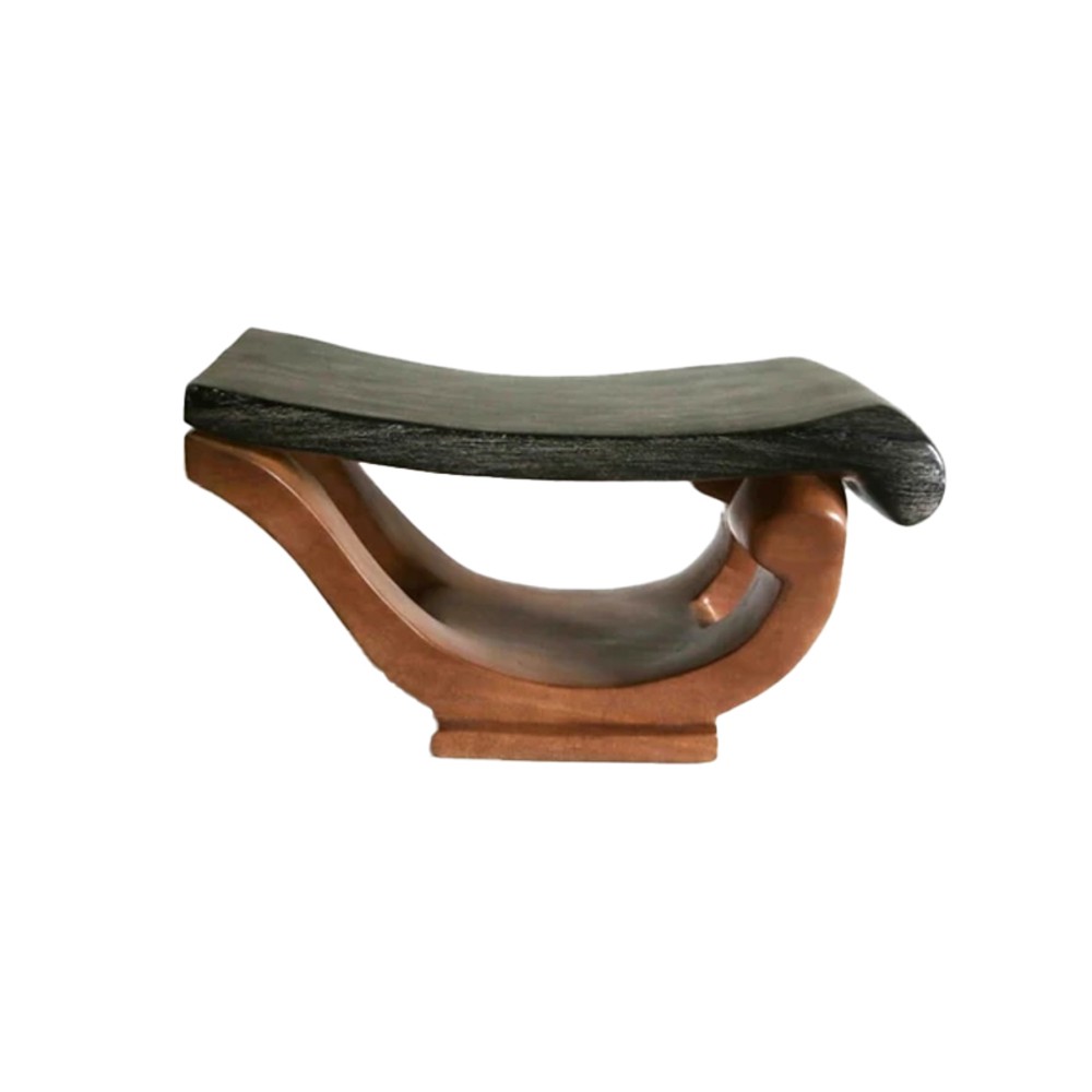 Double Hued Dewdrop Low Seat | Stool | Arcedior