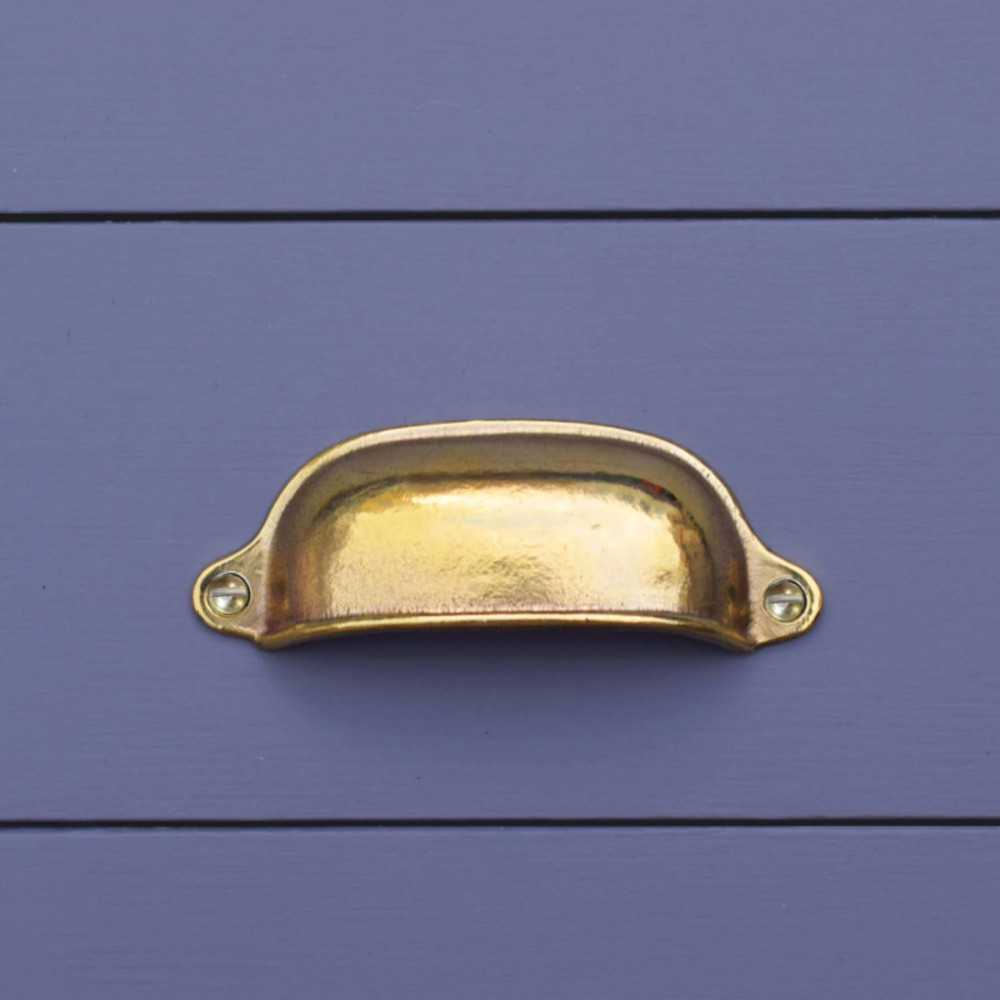 Brass Cup Finger Pull | Handles | Arcedior
