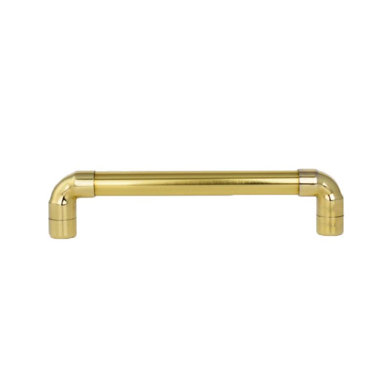 Brass U Shaped Pull Handle Satin High Polish | Handles | Arcedior