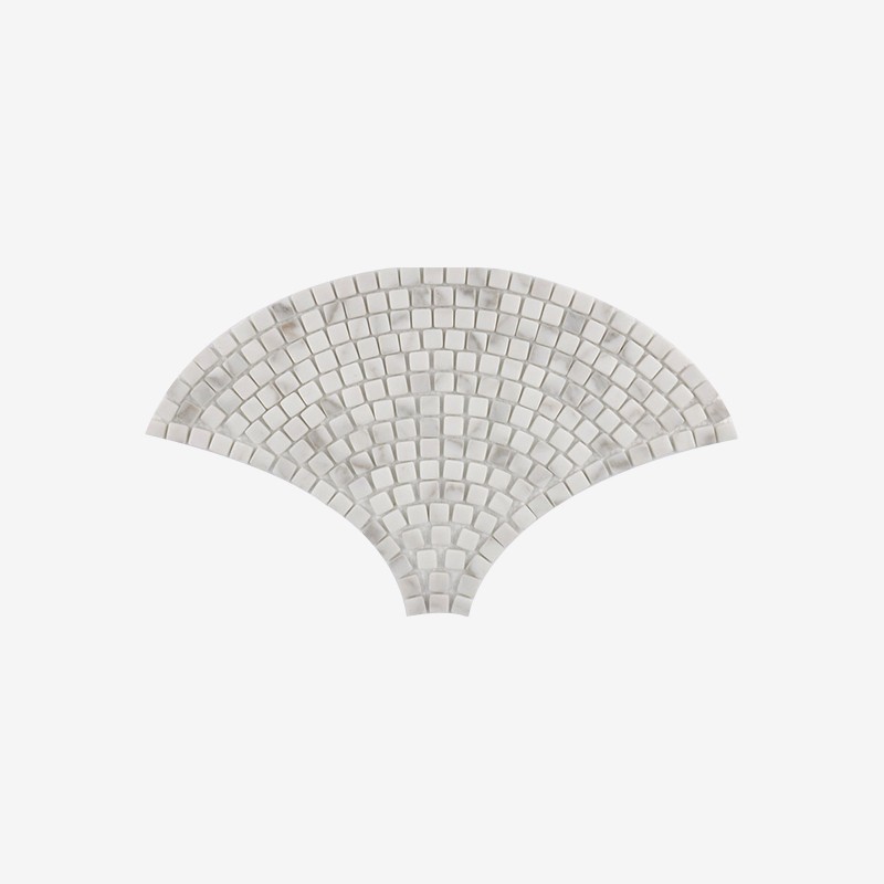 Micro Mosaic Fan Shape Pattern | Mosaic | Arcedior