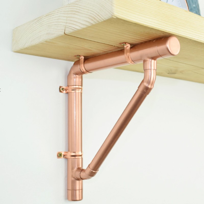 Handmade Copper Shelving Bracket | Hardware | Arcedior