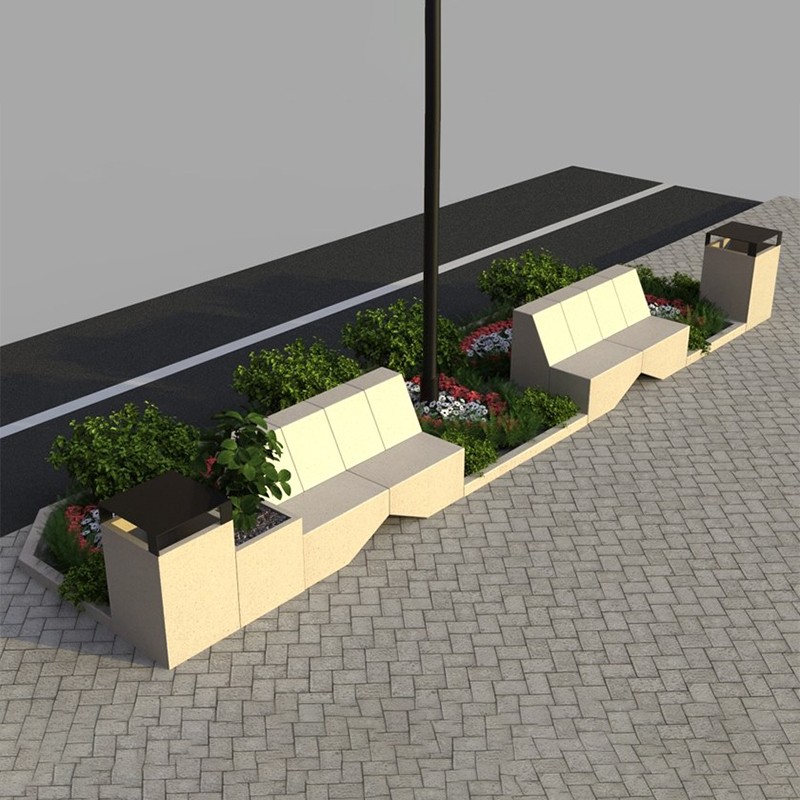 Module 1 Modular System | Outdoor Benches | Arcedior