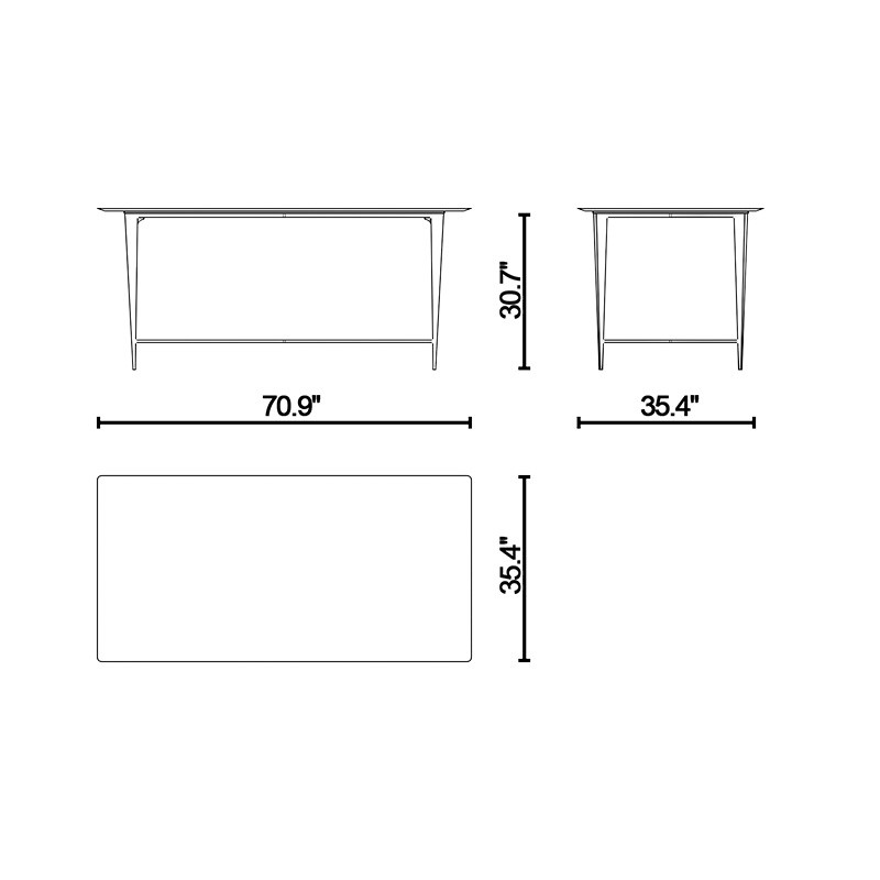 Pin Table | Dining Tables | Arcedior
