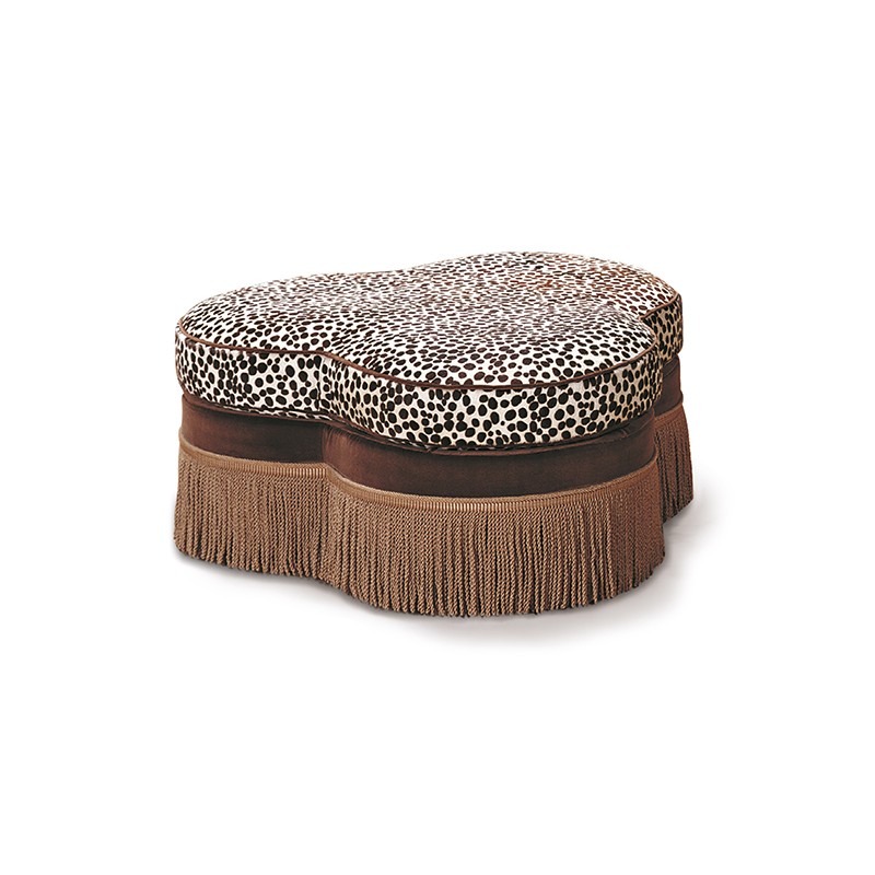 Classical Fringe Ottoman | Ottoman | Arcedior