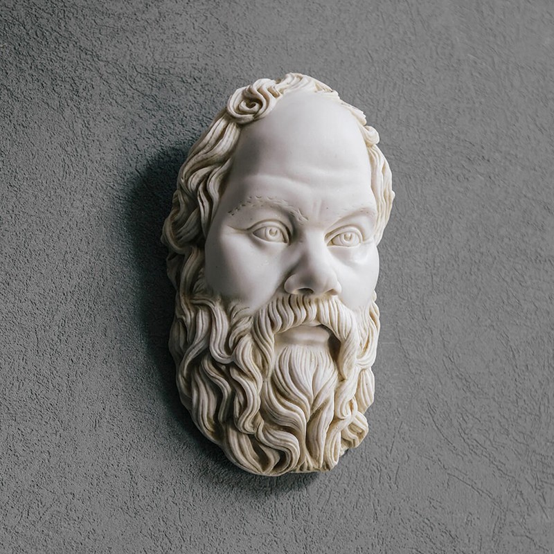 Socrates Mask | Wall Murals | Arcedior