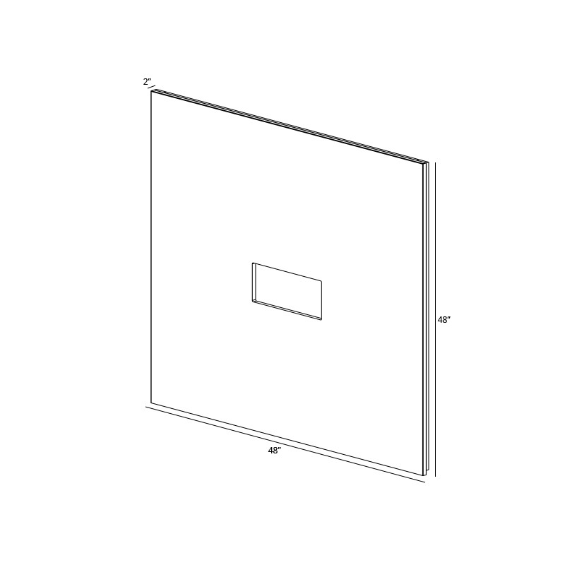 TV Back Panel | Standard Packages | Arcedior
