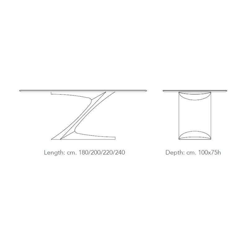 Zeta Dining Table | Dining Tables | Arcedior